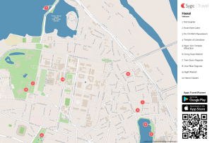 Hanoi District Map - Hanoi Local Tour